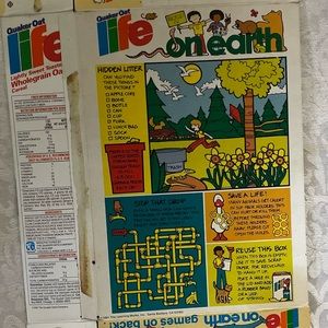 Other | Antique Collectible Vintage Life Cereal Box Flattened | Poshmark